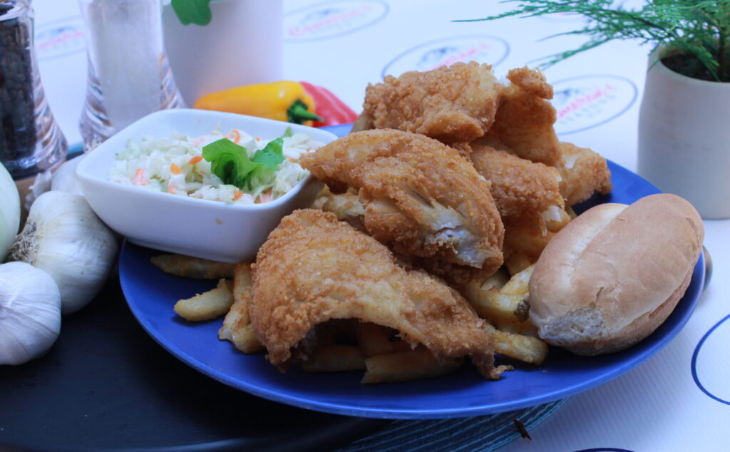Cod Platter – Cameron’s Central Ave